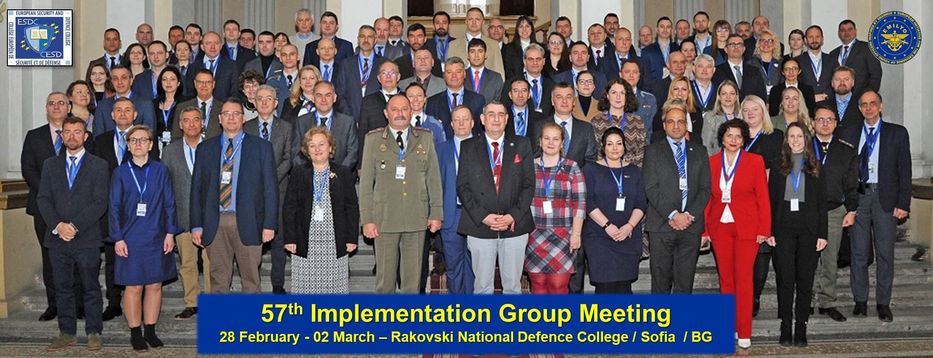 57η Σύσκεψη του Implementation Group (IG) του «European initiative for ...